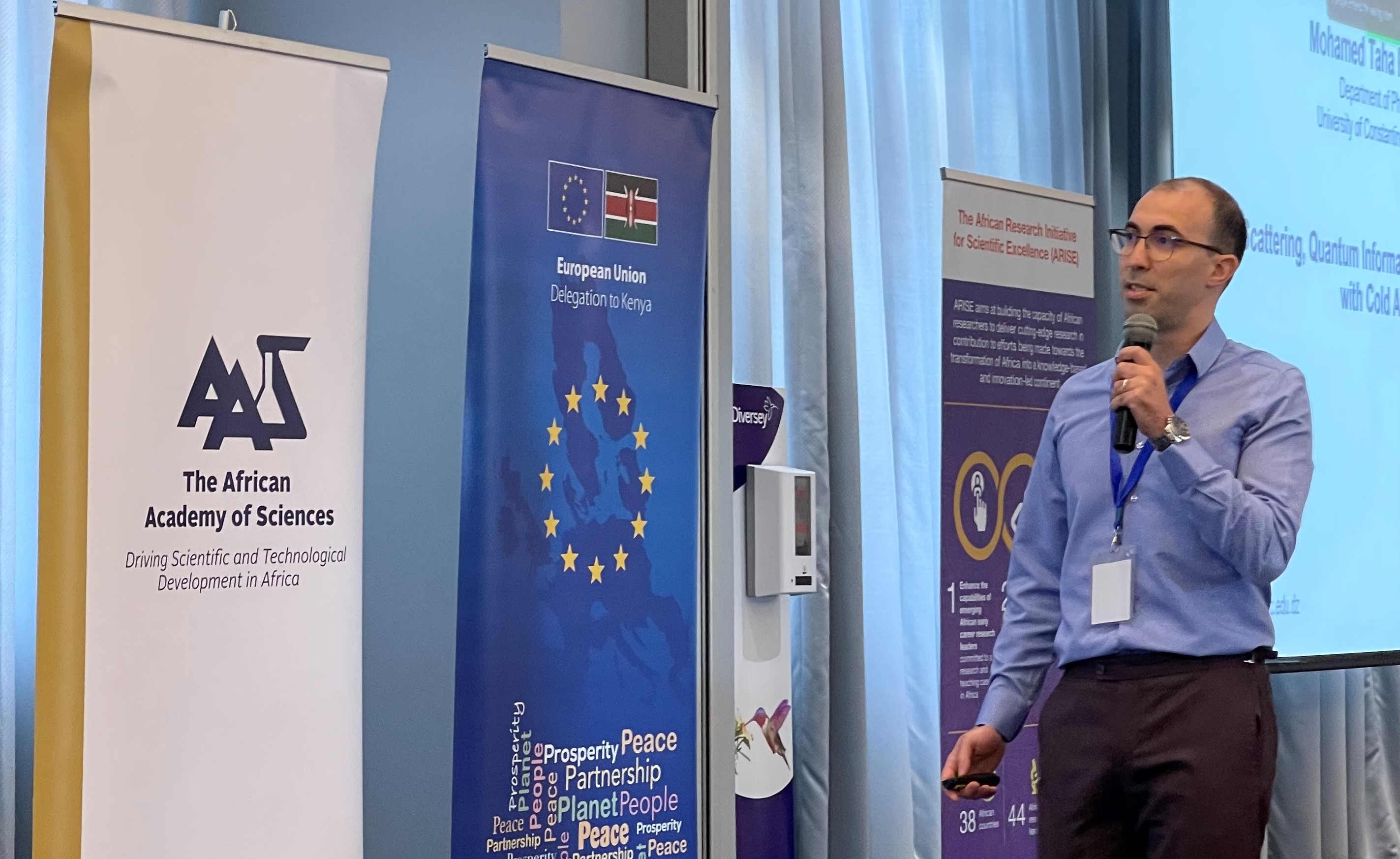 Dr. Taha Rouabah was awarded an ARISE fellowship | CQTech - Constantine ...