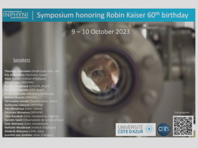 A Nobel Encounter for Taha Rouabah: Celebrating Robin Kaiser’s Legacy ...